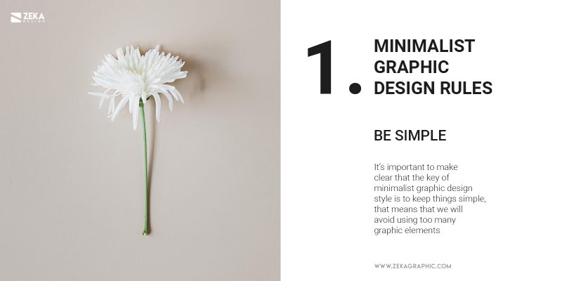 Minimalist Graphic Design Rules - Zeka Design