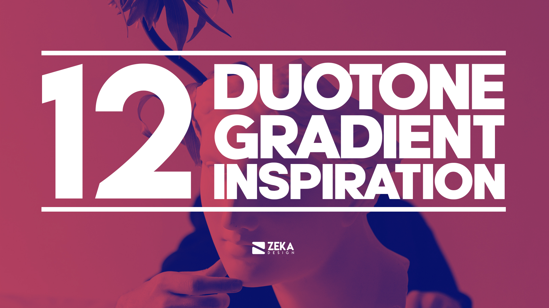 12 Duotone Gradient Inspiration for Graphic Design - Zeka Design