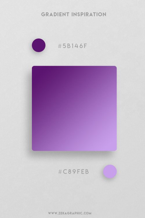 32 Beautiful Color Gradient Ideas For Graphic Design - Zeka Design