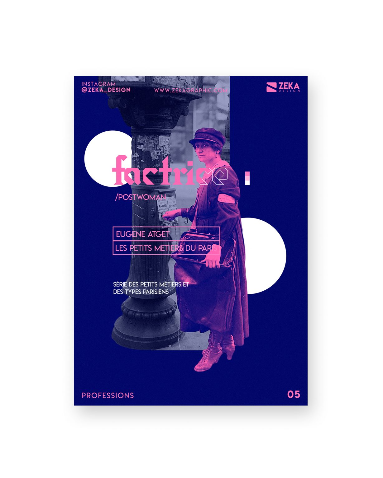 Professions Poster Design Series - Zeka Design
