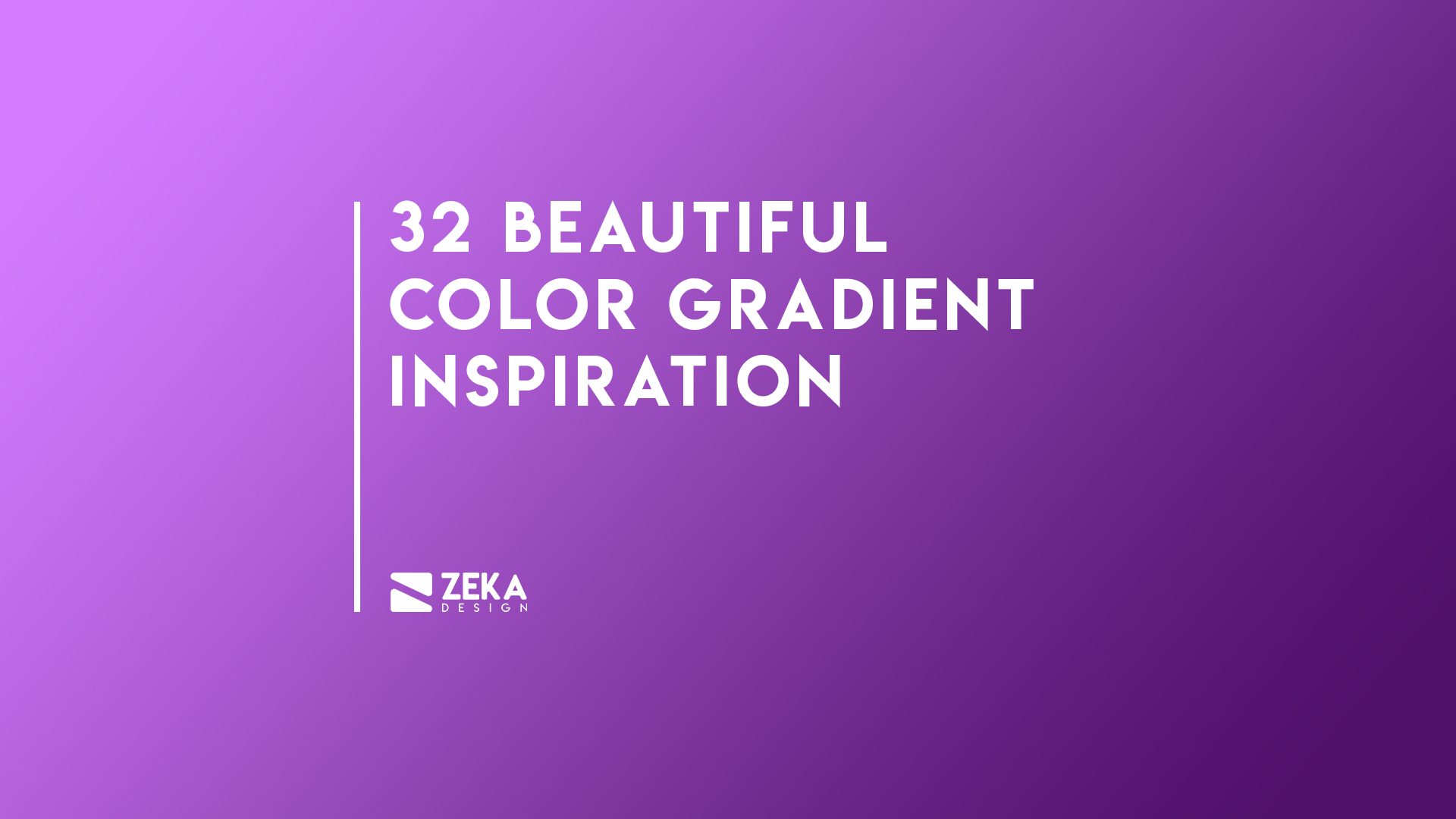 32 Beautiful Color Gradient Ideas For Graphic Design - Zeka Design