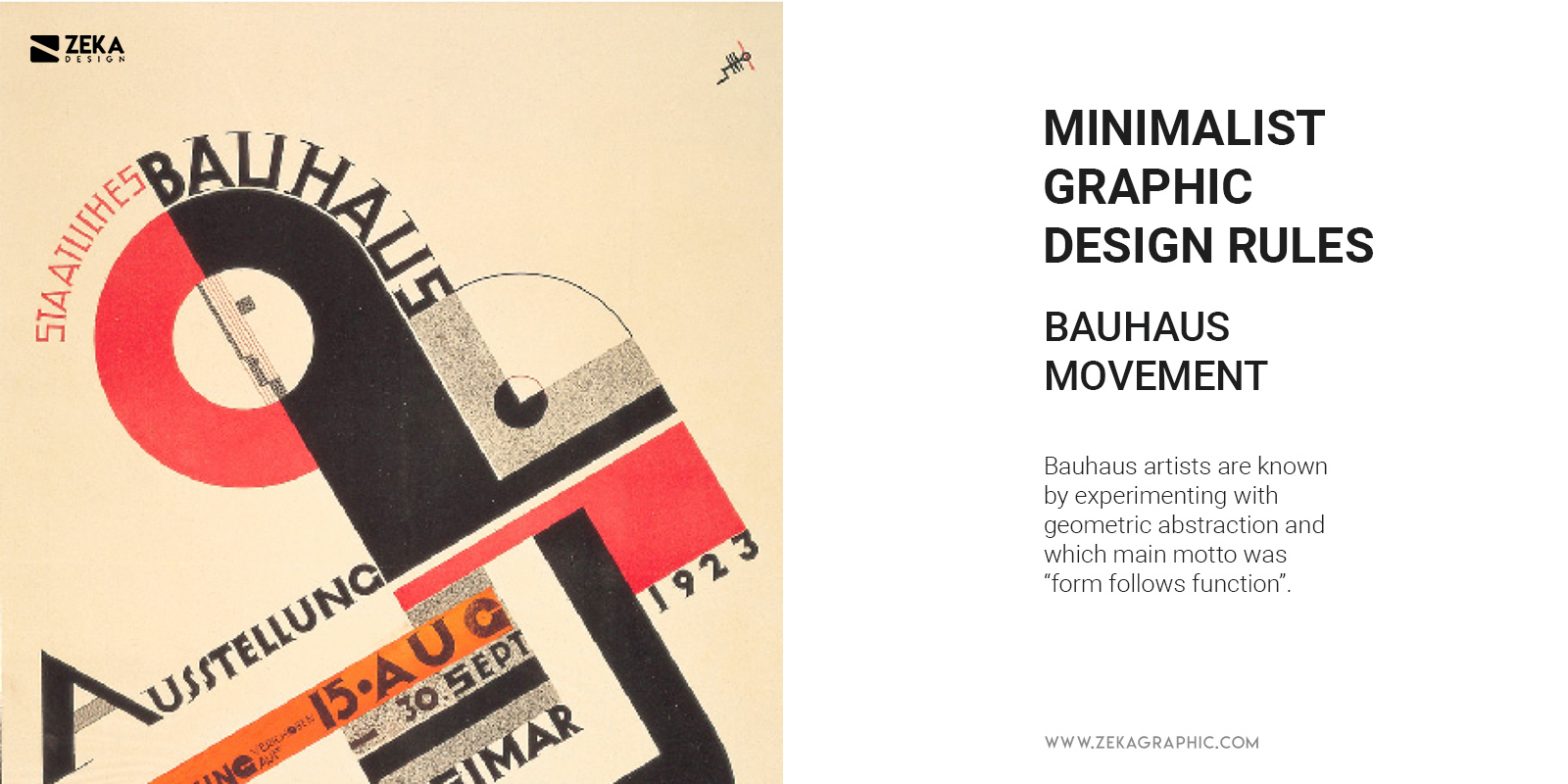 Minimalist Graphic Design Rules - Zeka Design