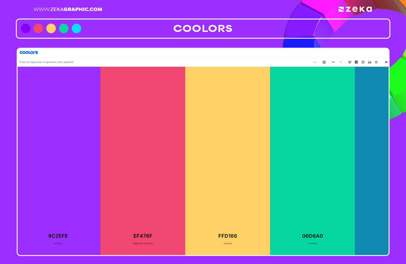 9 Free Online Color Palette Generators for Designers - Zeka Design