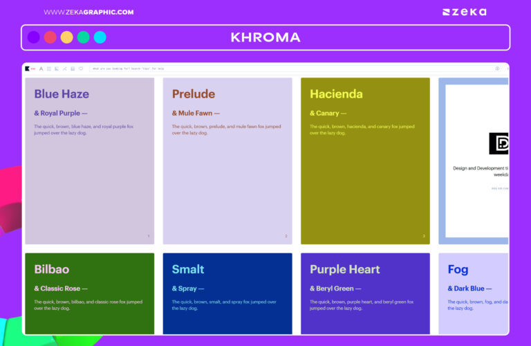 9 Free Online Color Palette Generators for Designers - Zeka Design