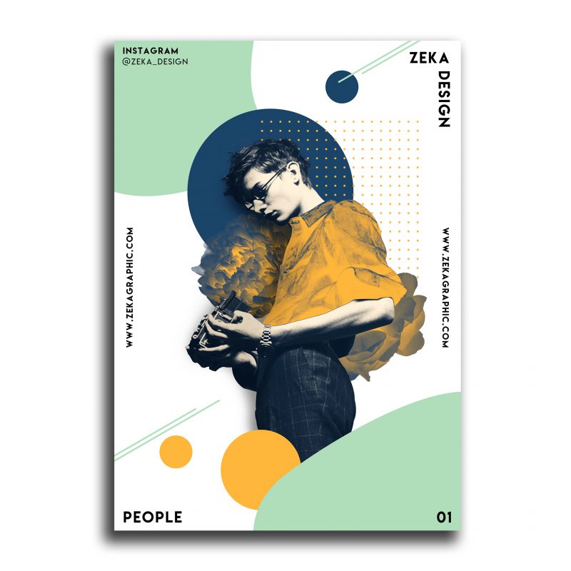 People Poster Design Series - Zeka Design