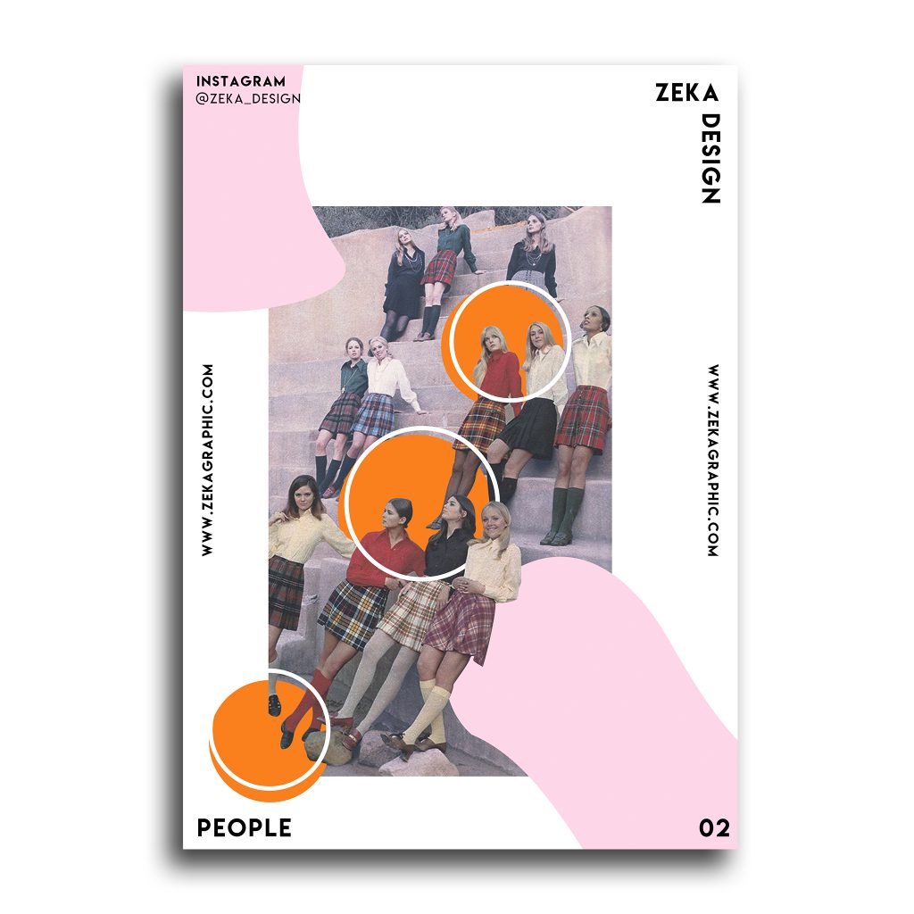 People Poster Design Series - Zeka Design