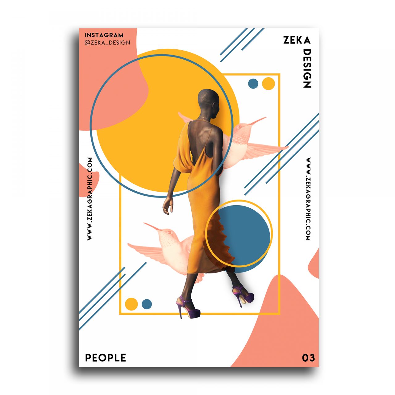 People Poster Design Series - Zeka Design
