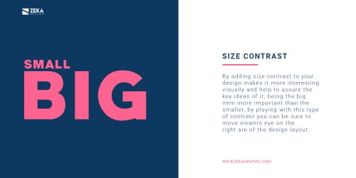 How To Use Contrast in Graphic Design - Zeka Design