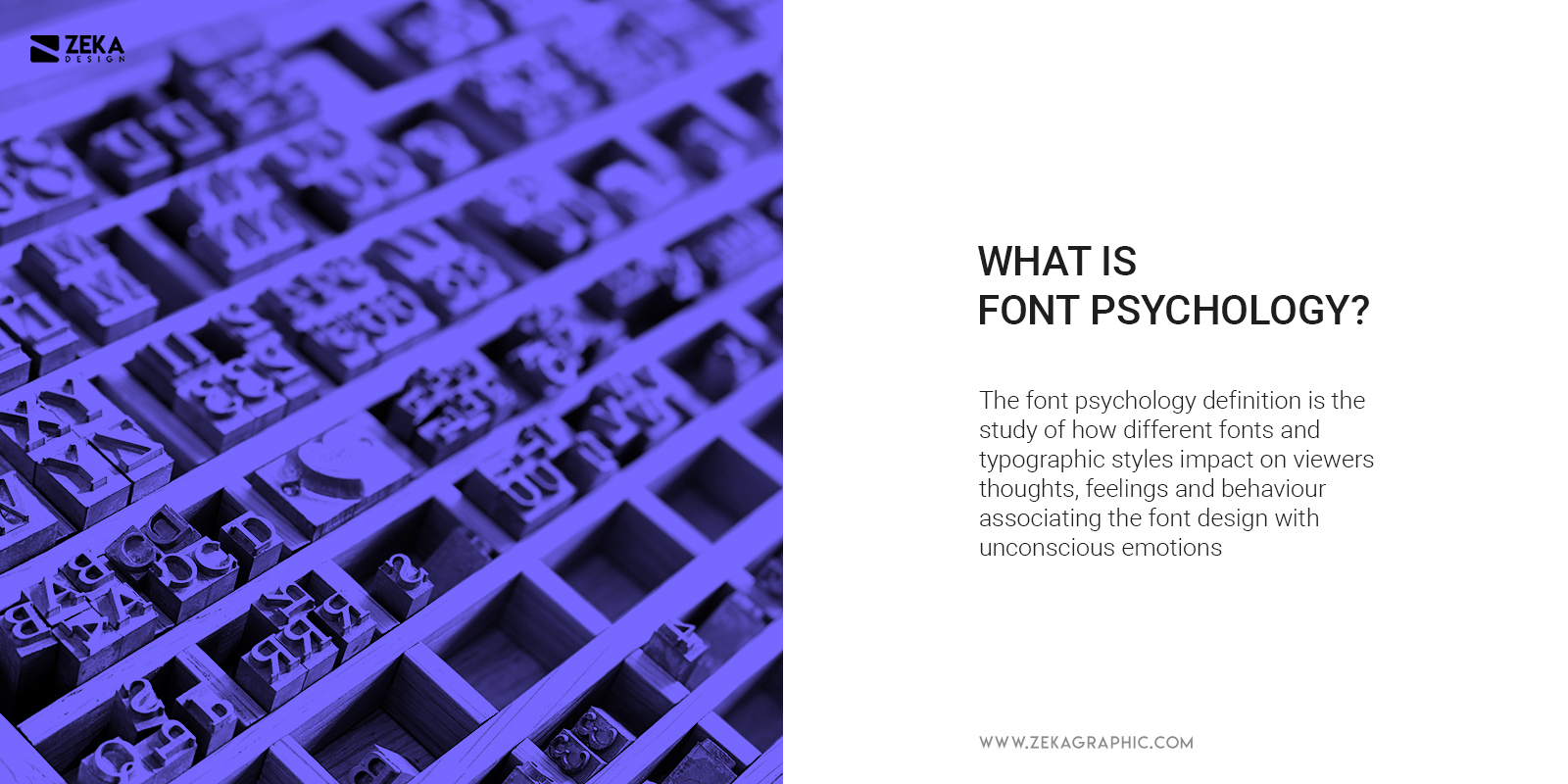 Font Psychology In Graphic Design Zeka Design