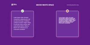 White Space in Graphic Design - Zeka Design