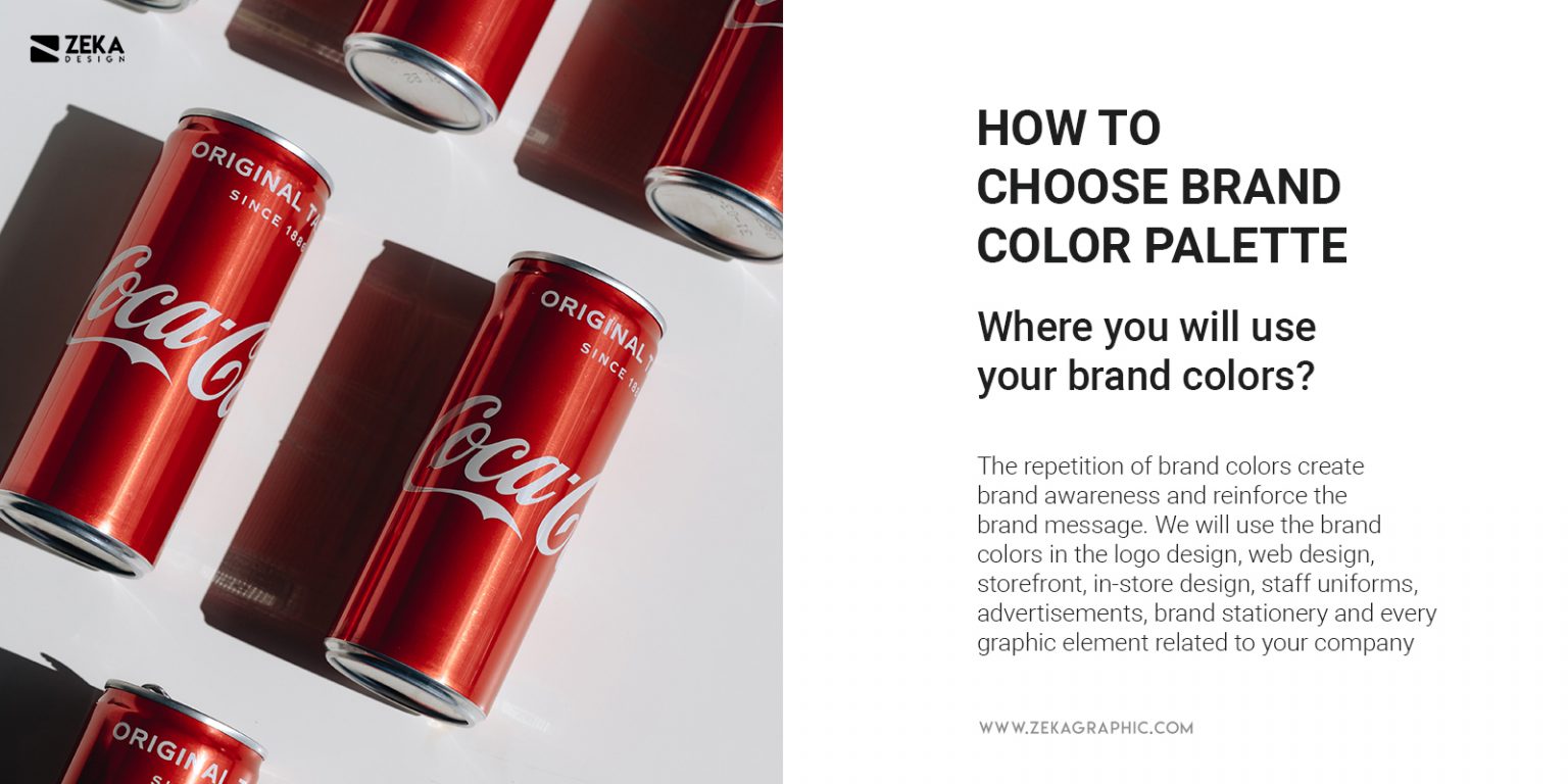 How To Choose Brand Color Scheme Guide - Zeka Design