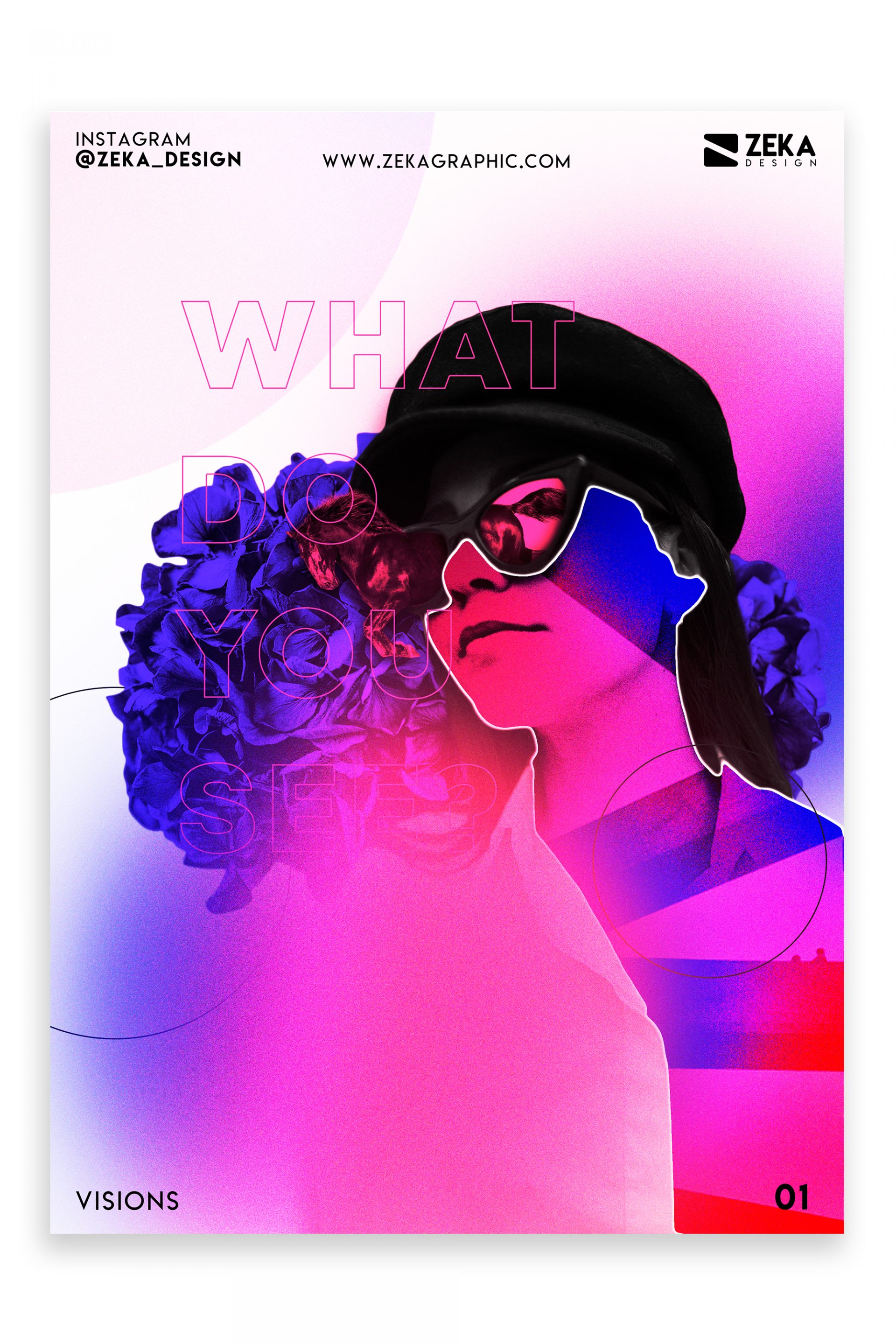 Visions Poster Design Series - Zeka Design
