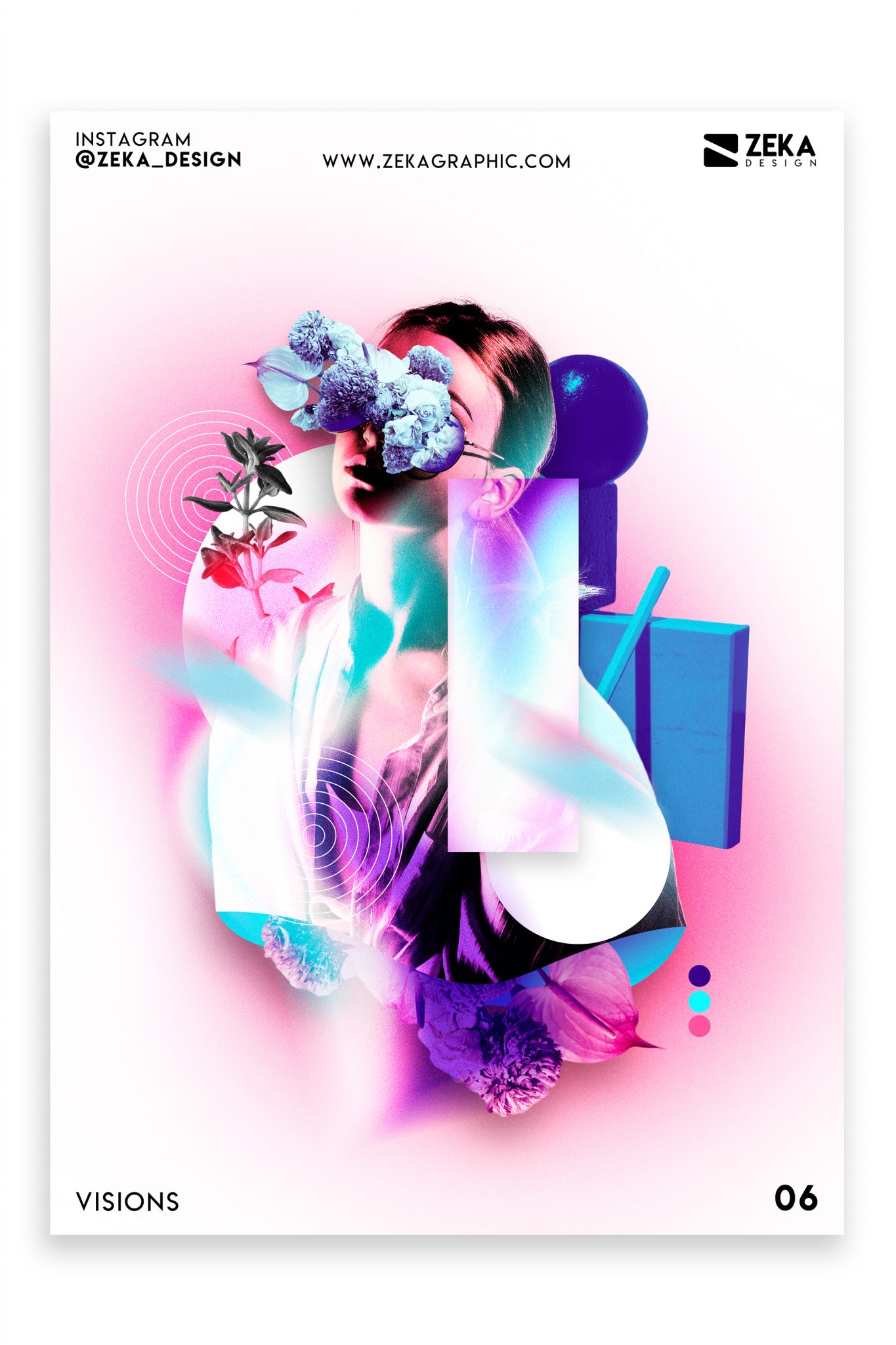 Visions Poster Design Series - Zeka Design
