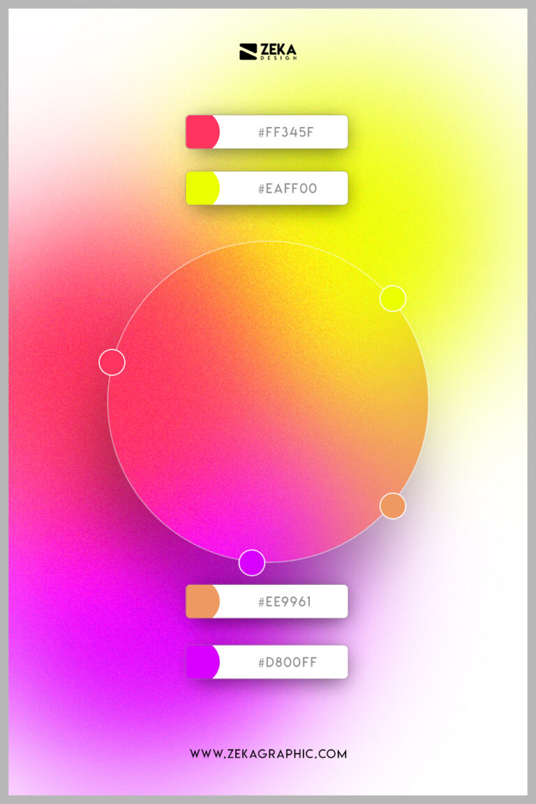 18 Color Gradient Ideas For Designers - Zeka Design