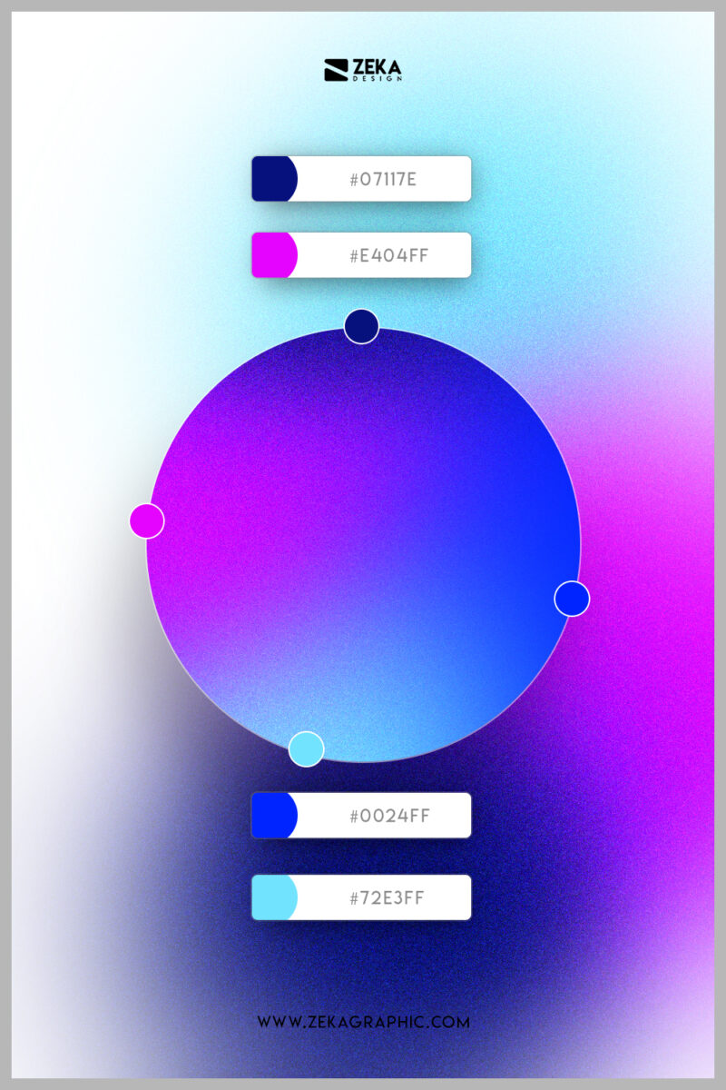 18 Color Gradient Ideas For Designers - Zeka Design