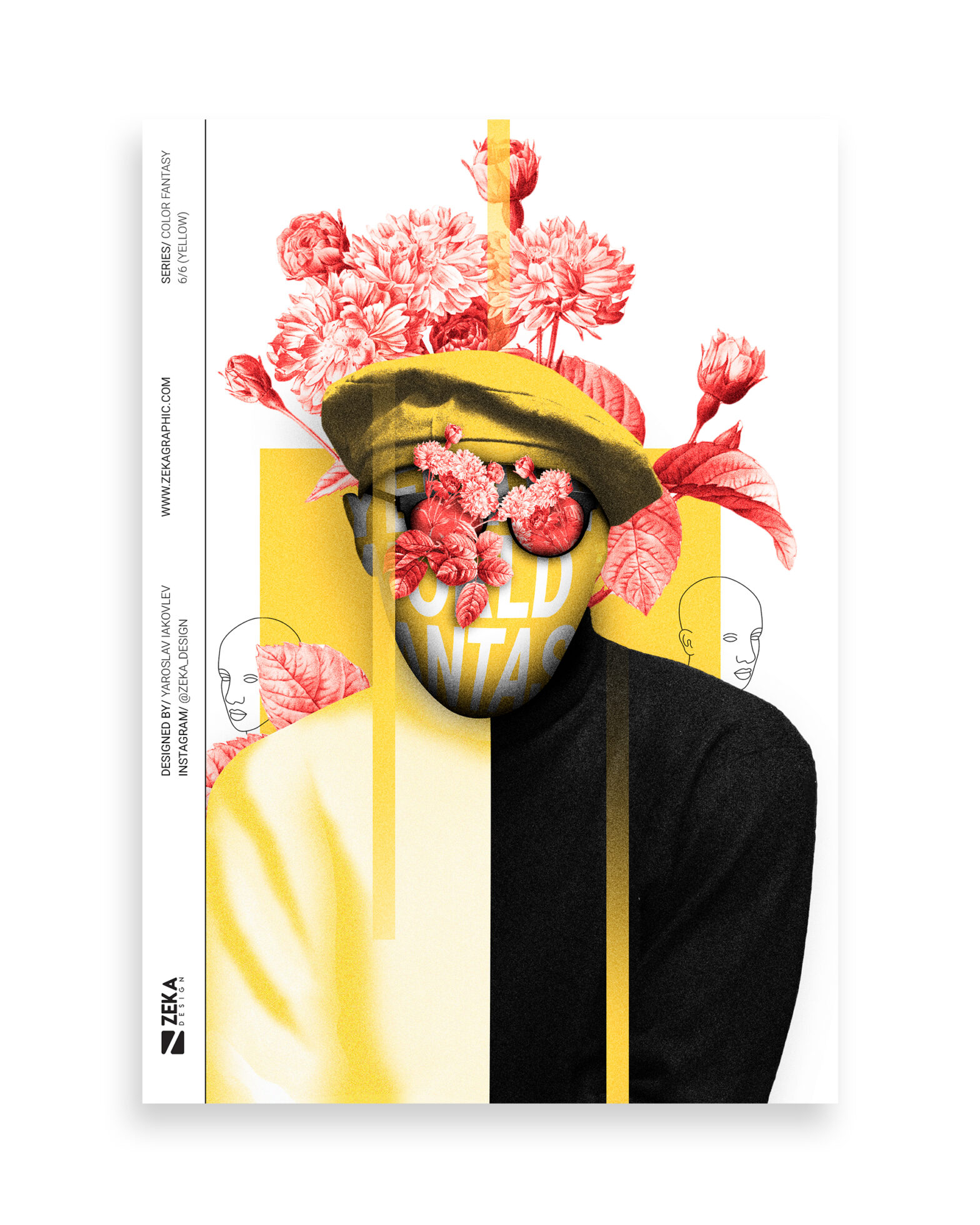 Color Fantasy Poster Design Series - Zeka Design