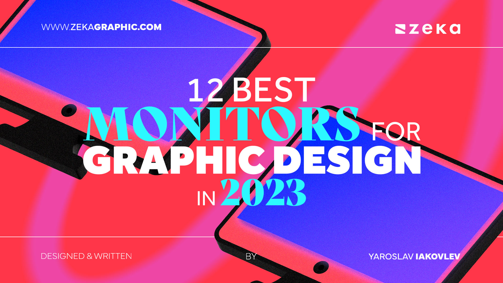 12 Best Monitors For Graphic Design 2023 - Zeka Design