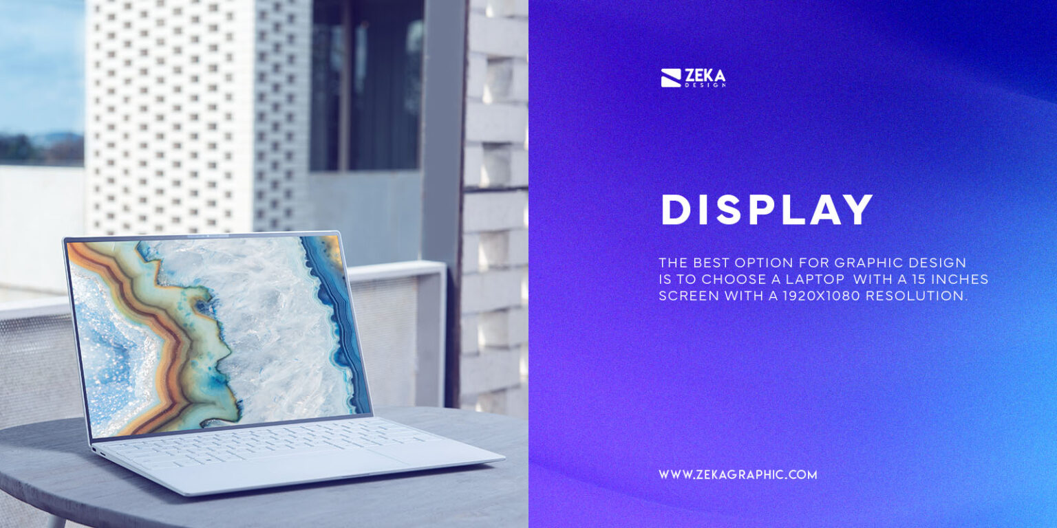 How To Choose a Laptop For Graphic Design Buying Guide - Zeka Design