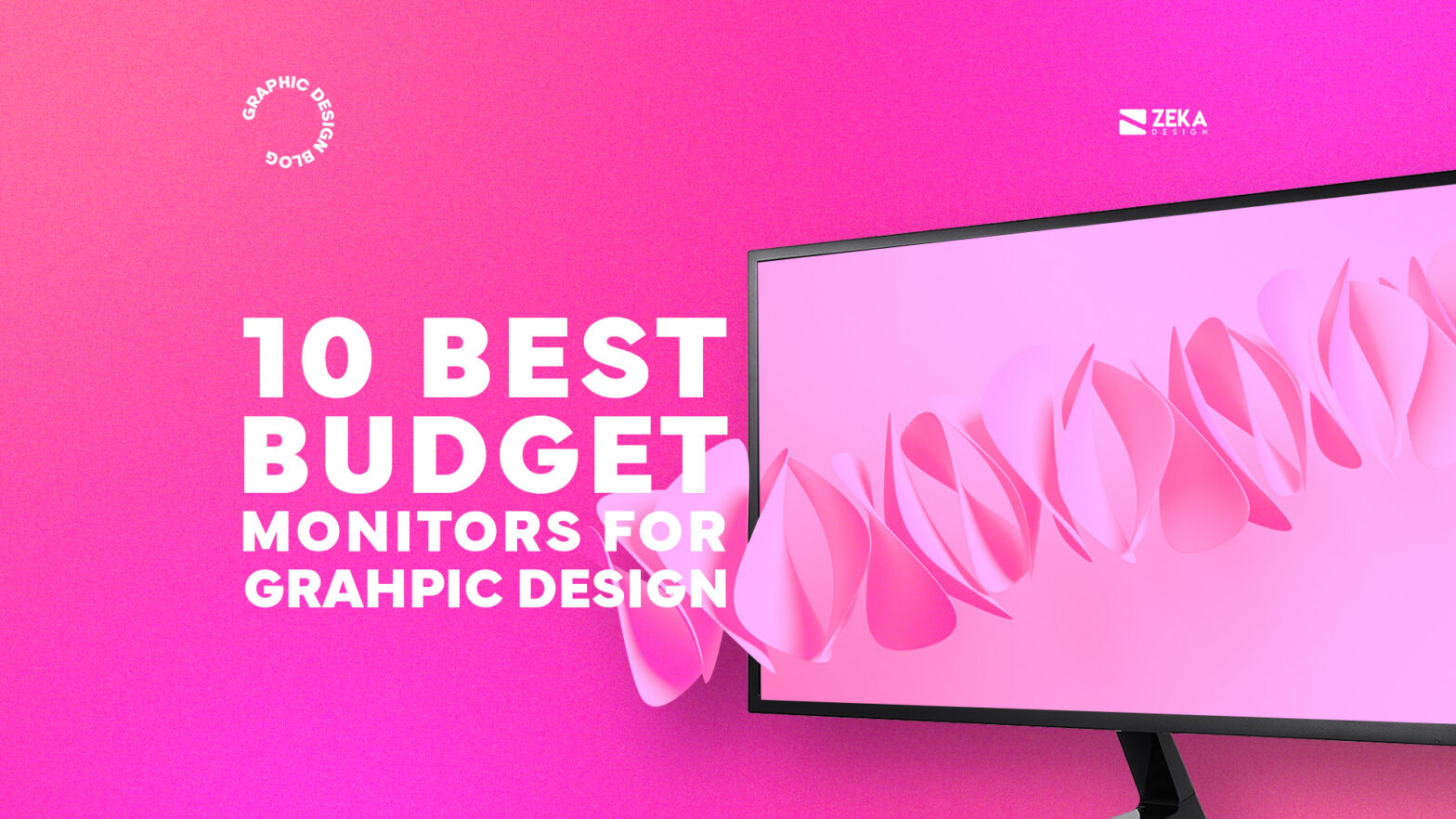 10 Best Budget Monitors For Graphic Design - Zeka Design