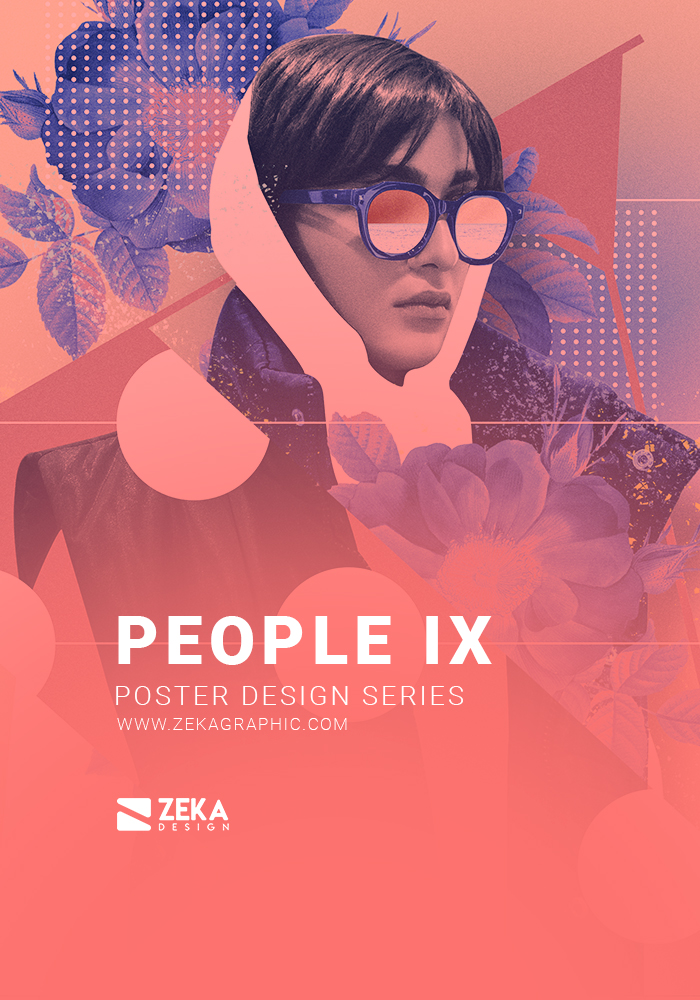 People IX Poster Design Series - Zeka Design