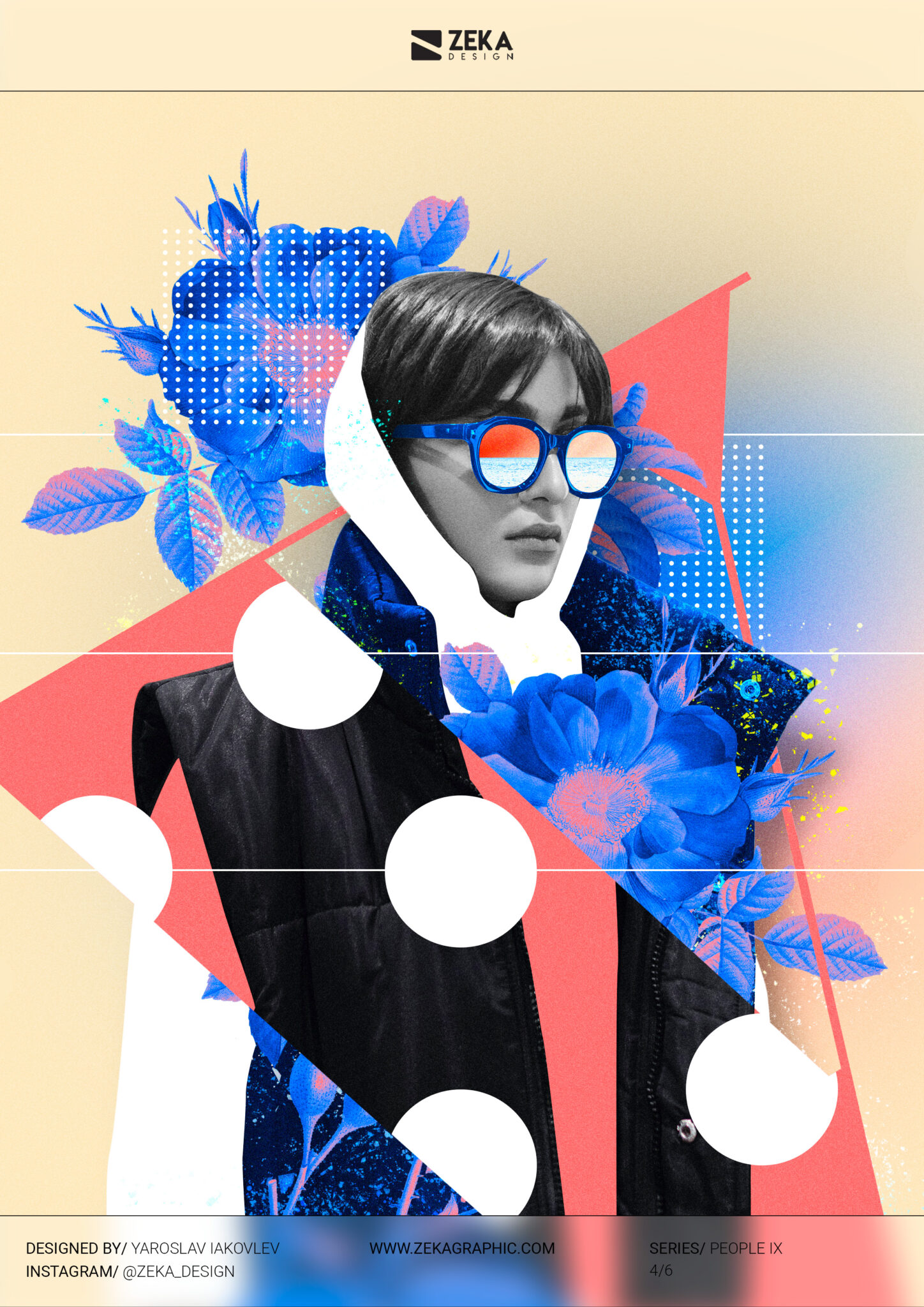 People IX Poster Design Series - Zeka Design