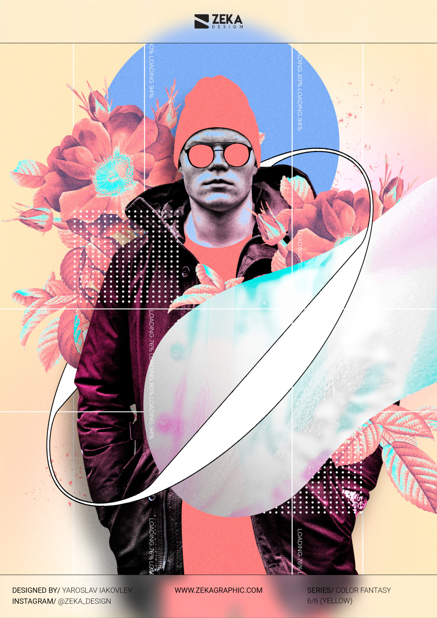 People IX Poster Design Series - Zeka Design