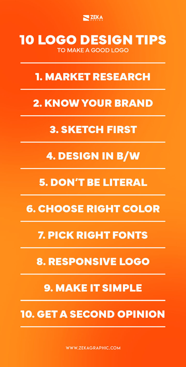 10 Essential Logo Design Tips for Beginners - Zeka Design