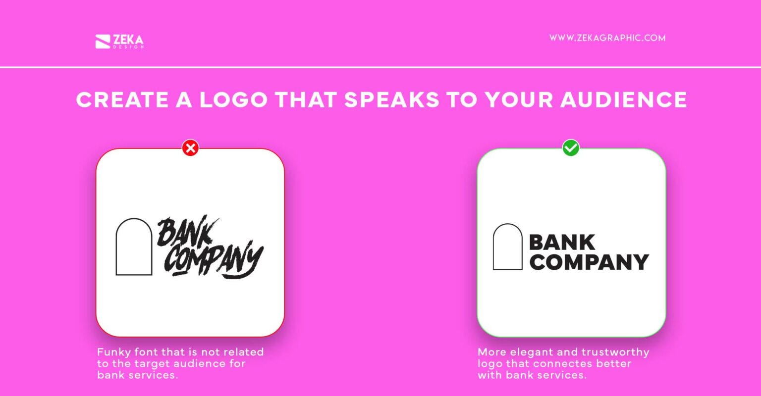 11 Design Tips For Successful Small Business Logo - Zeka Design
