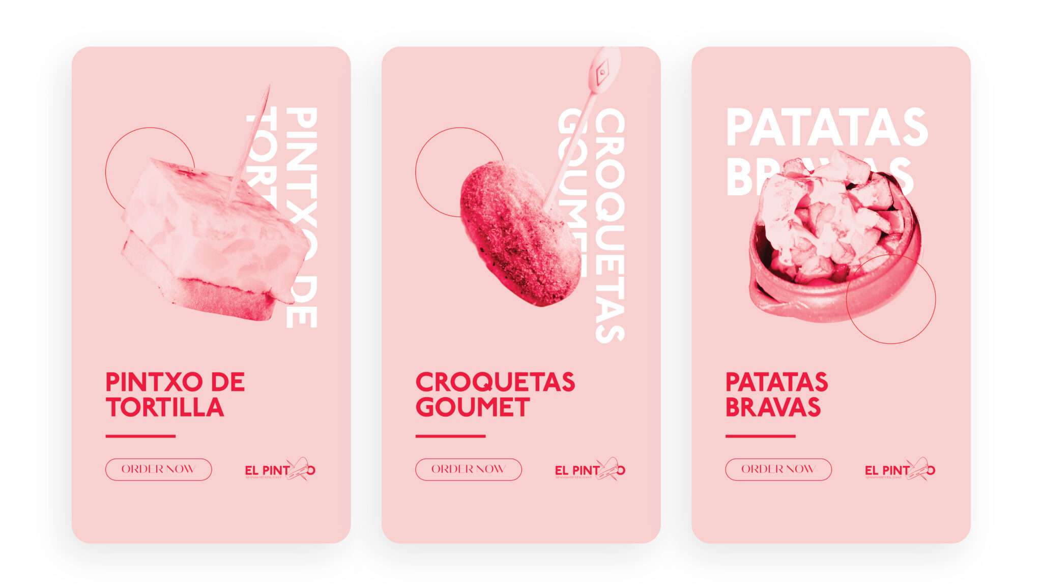 El Pintxo Spanish Restaurant Brand Identity Design Concept - Zeka Design