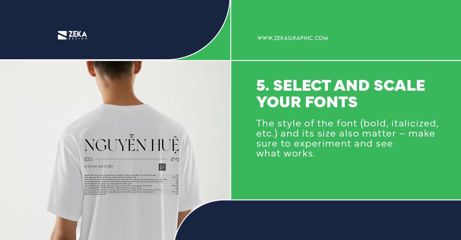 8 Graphic Design Tips For Developing A Print-on-Demand Store - Zeka Design