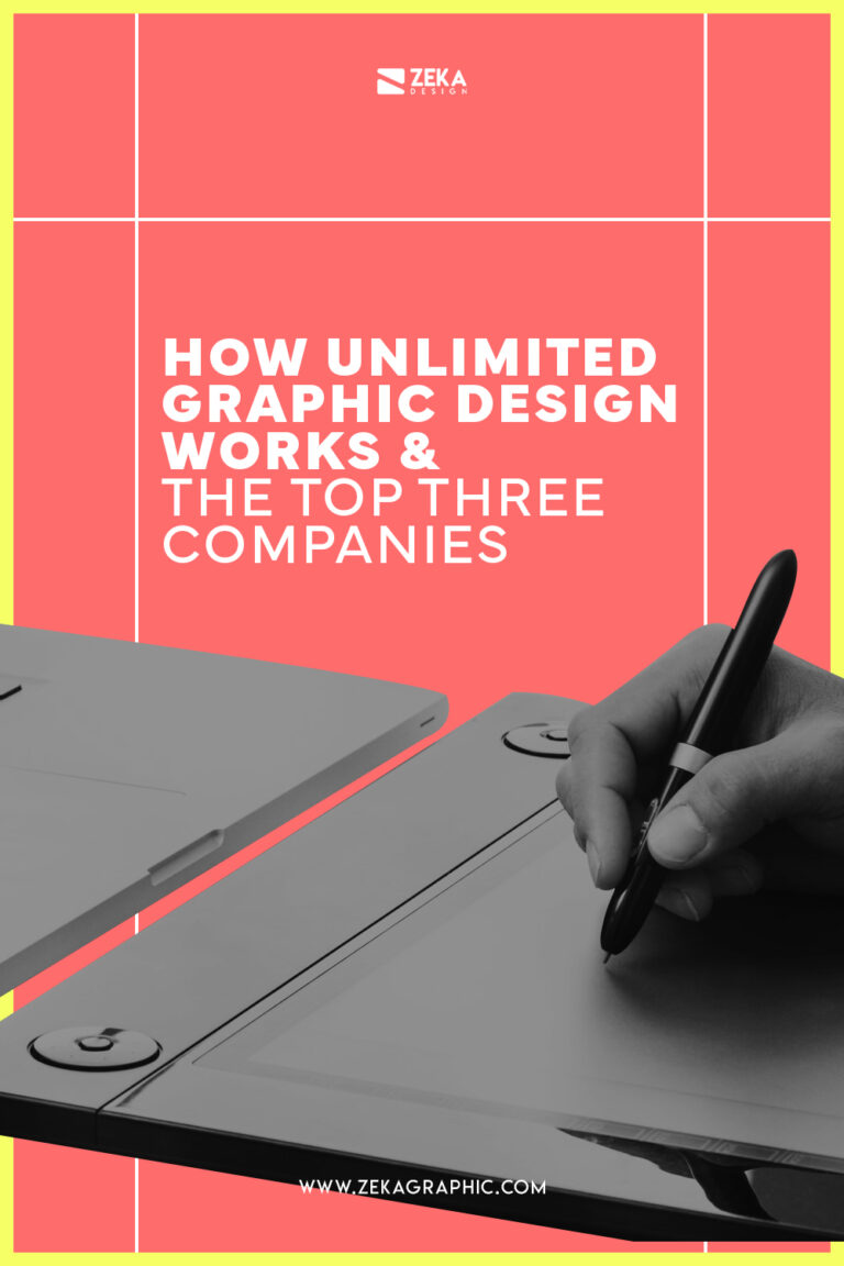 How Unlimited Graphic Design Works & The Top Three Companies - Zeka Design
