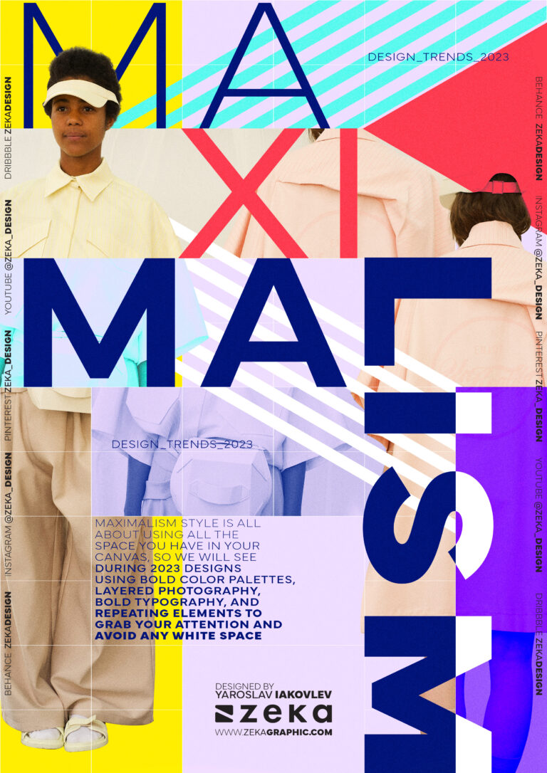 11 Graphic Design Trends 2023 - Zeka Design