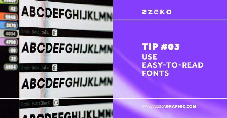 7 Graphic Design Tips for Every Website - Zeka Design