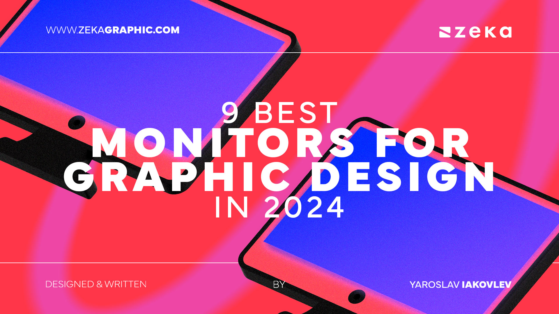 9 Best Monitors For Graphic Design 2024 - Zeka Design