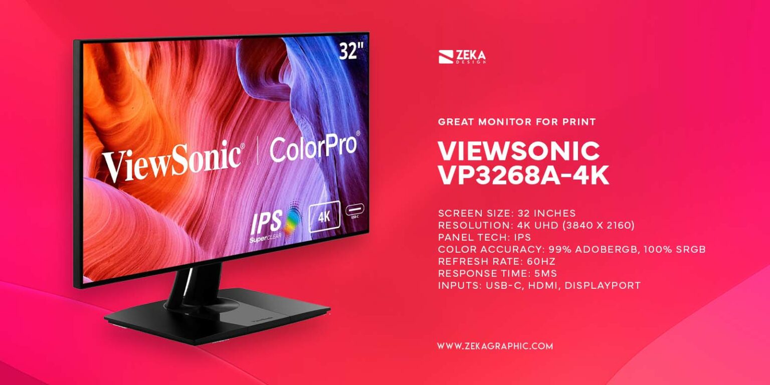 9 Best Monitors For Graphic Design 2025 - Zeka Design