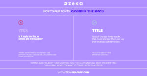 The Art of Pairing Fonts: A Beginner's Guide - Zeka Design