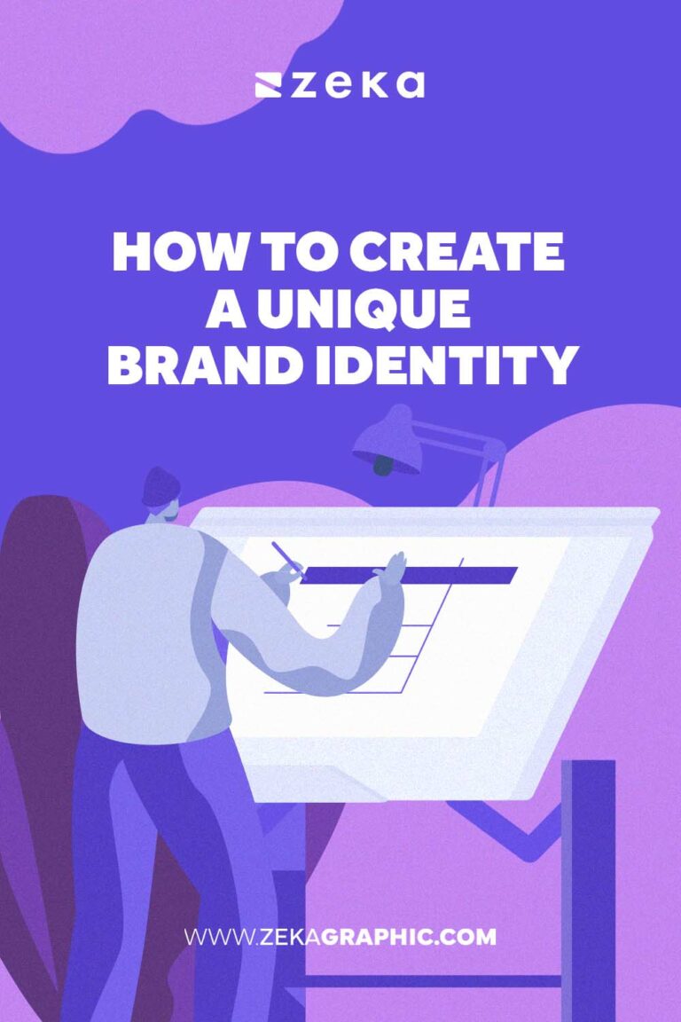How to Create a Unique Brand Identity - Zeka Design