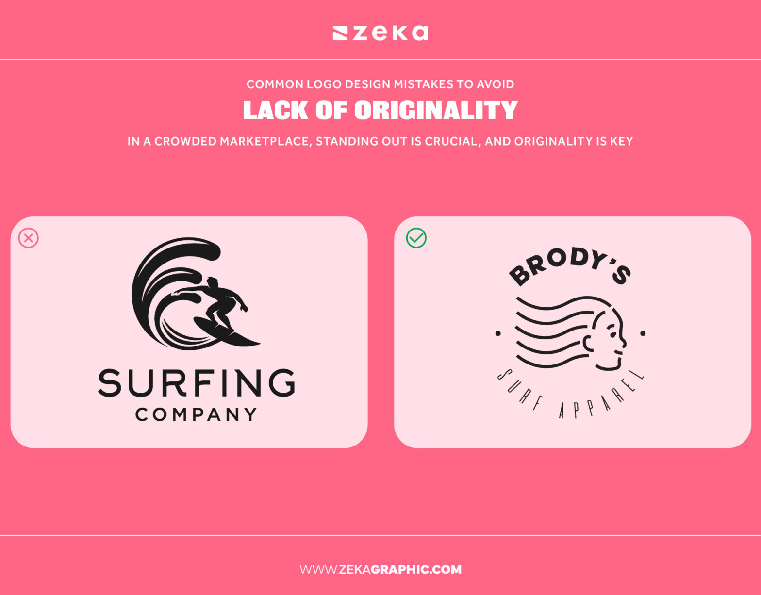 10 Common Mistakes in Logo Design and How To Avoid Them - Zeka Design