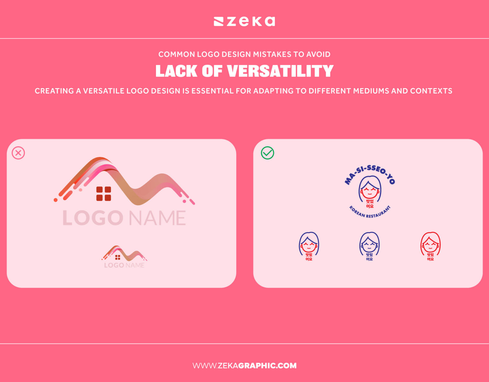 10 Common Mistakes in Logo Design and How To Avoid Them - Zeka Design