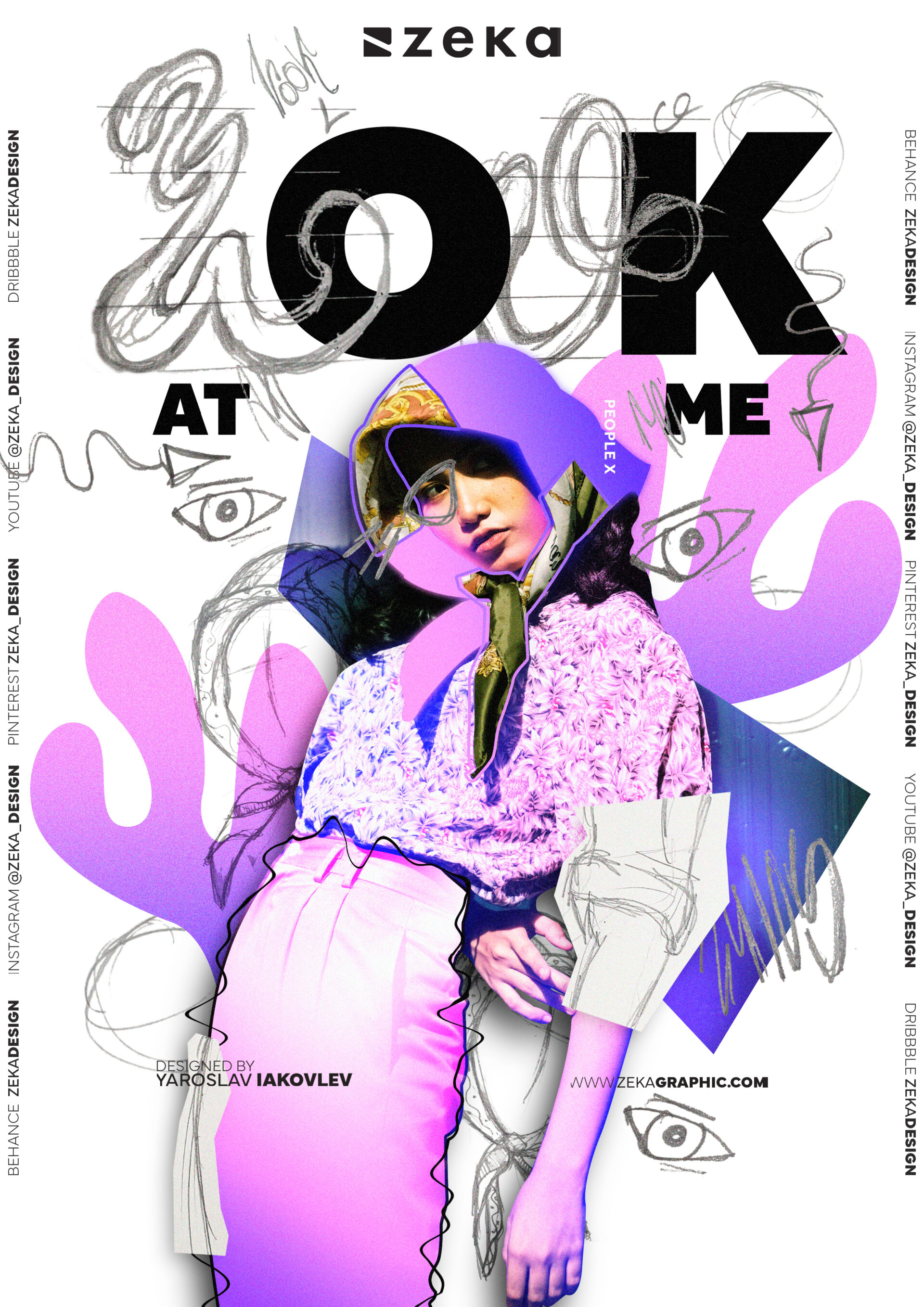 People X Poster Design Series by Zeka Design - Zeka Design