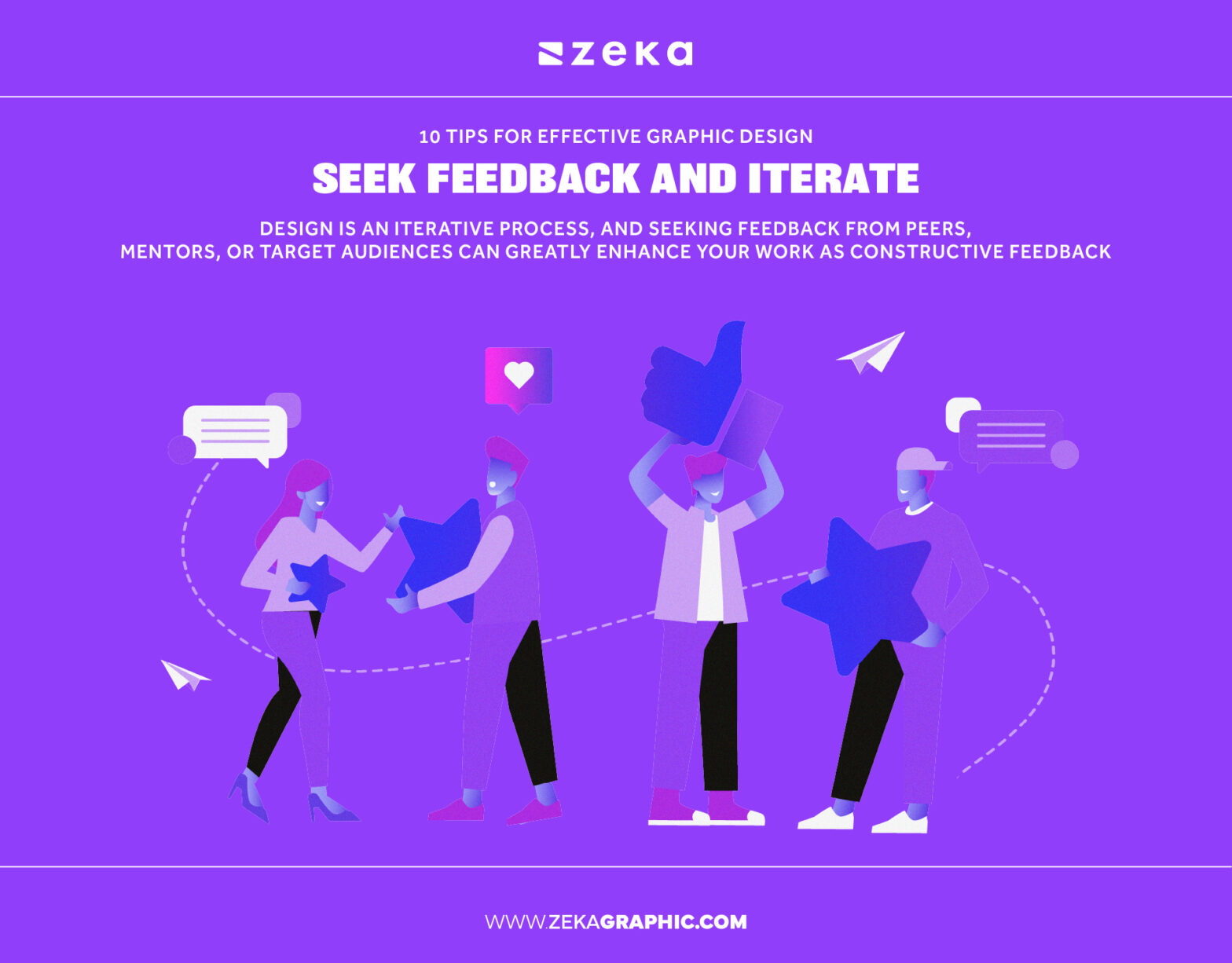 10 Tips for Effective Graphic Design - Zeka Design