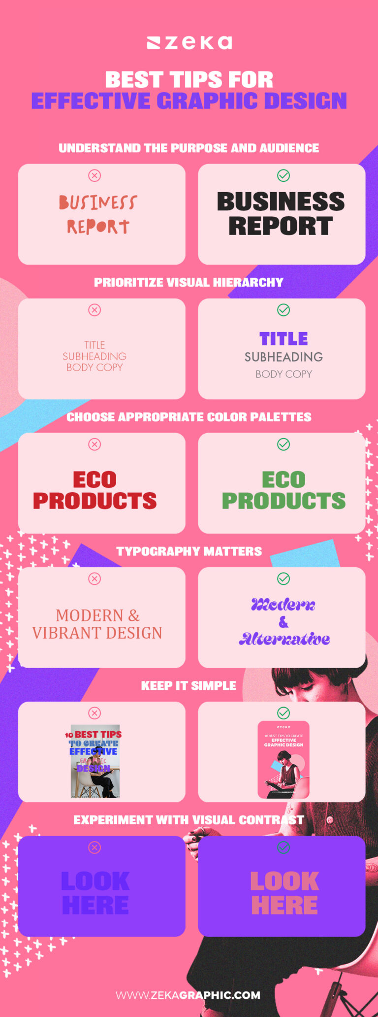 10 Tips for Effective Graphic Design - Zeka Design