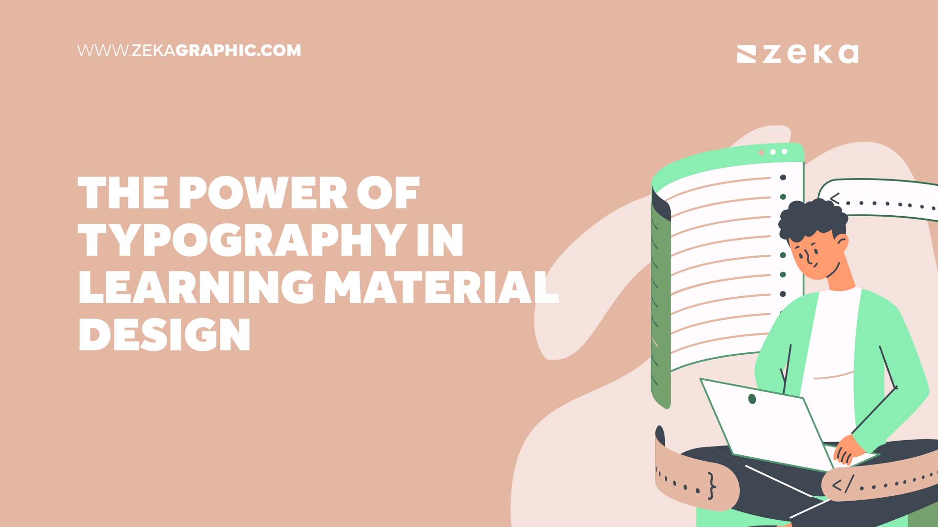 The Power of Typography in Learning Material Design - Zeka Design