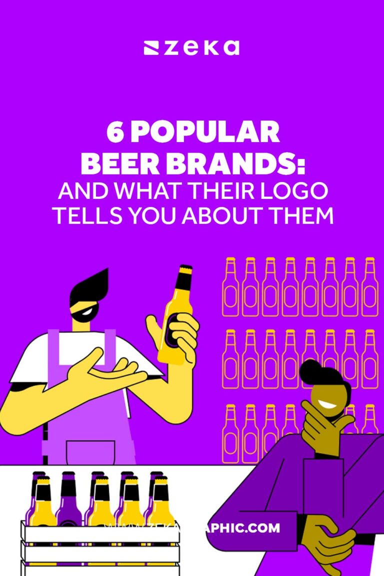 6 Popular Beer Brands and What Their Logo Tells You About Them - Zeka ...