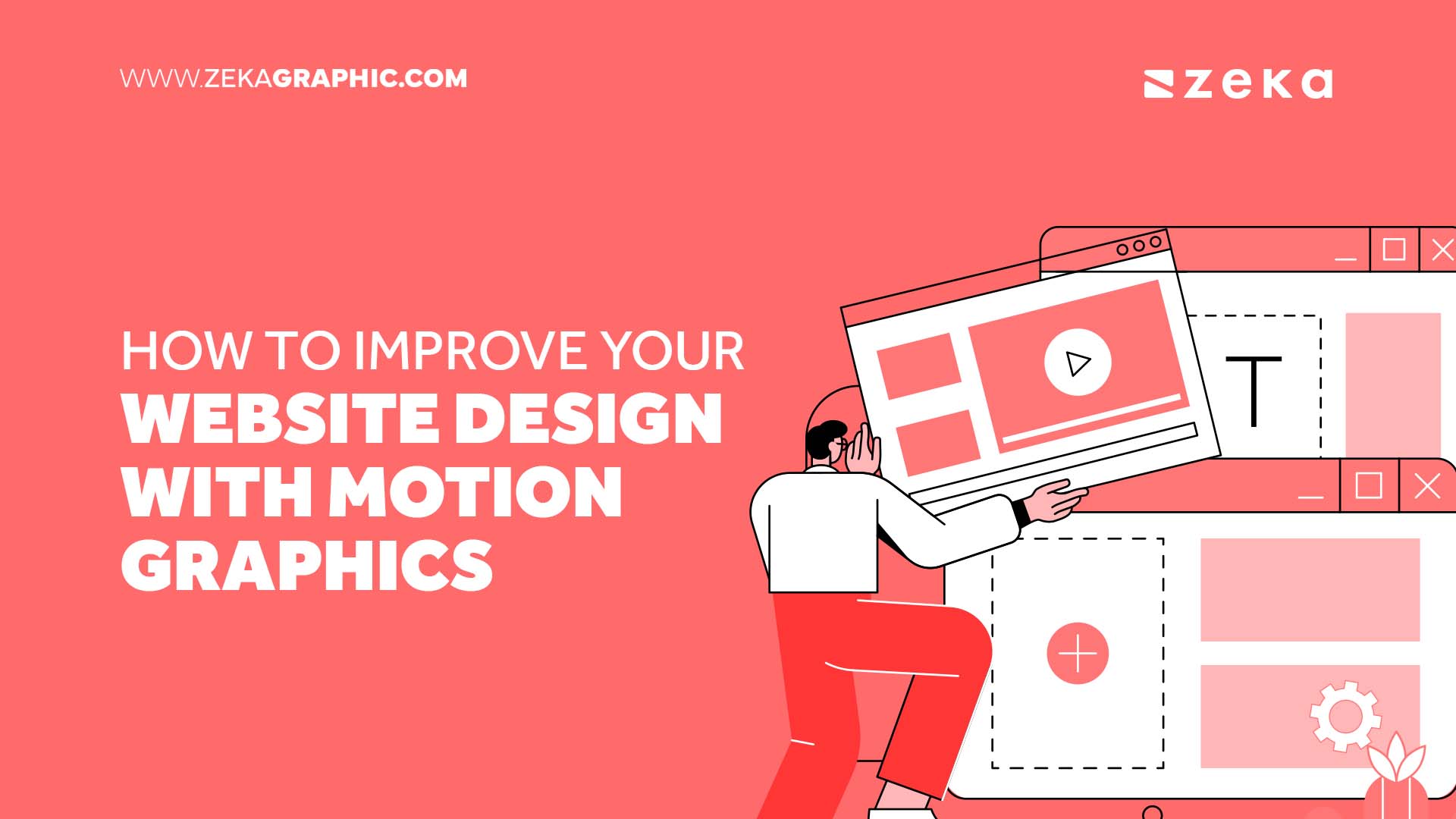 How to improve your website design with motion graphics - Zeka Design