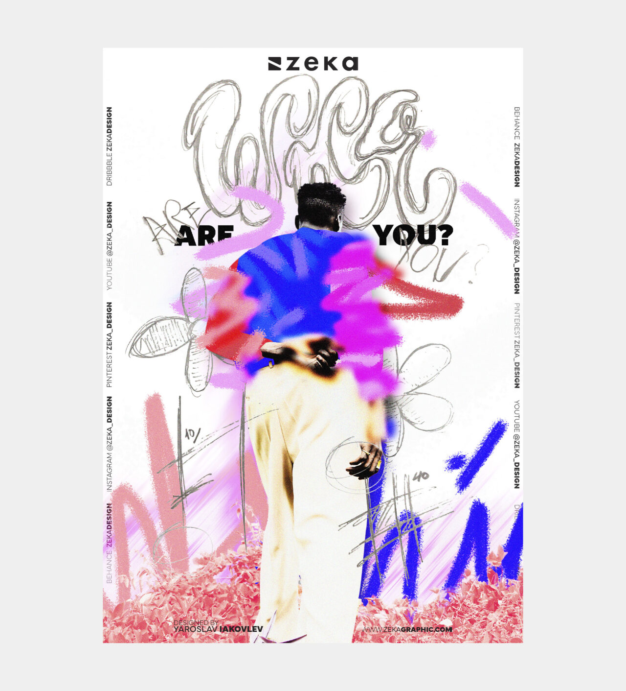 Sketch Poster Design Series by Zeka Design - Zeka Design