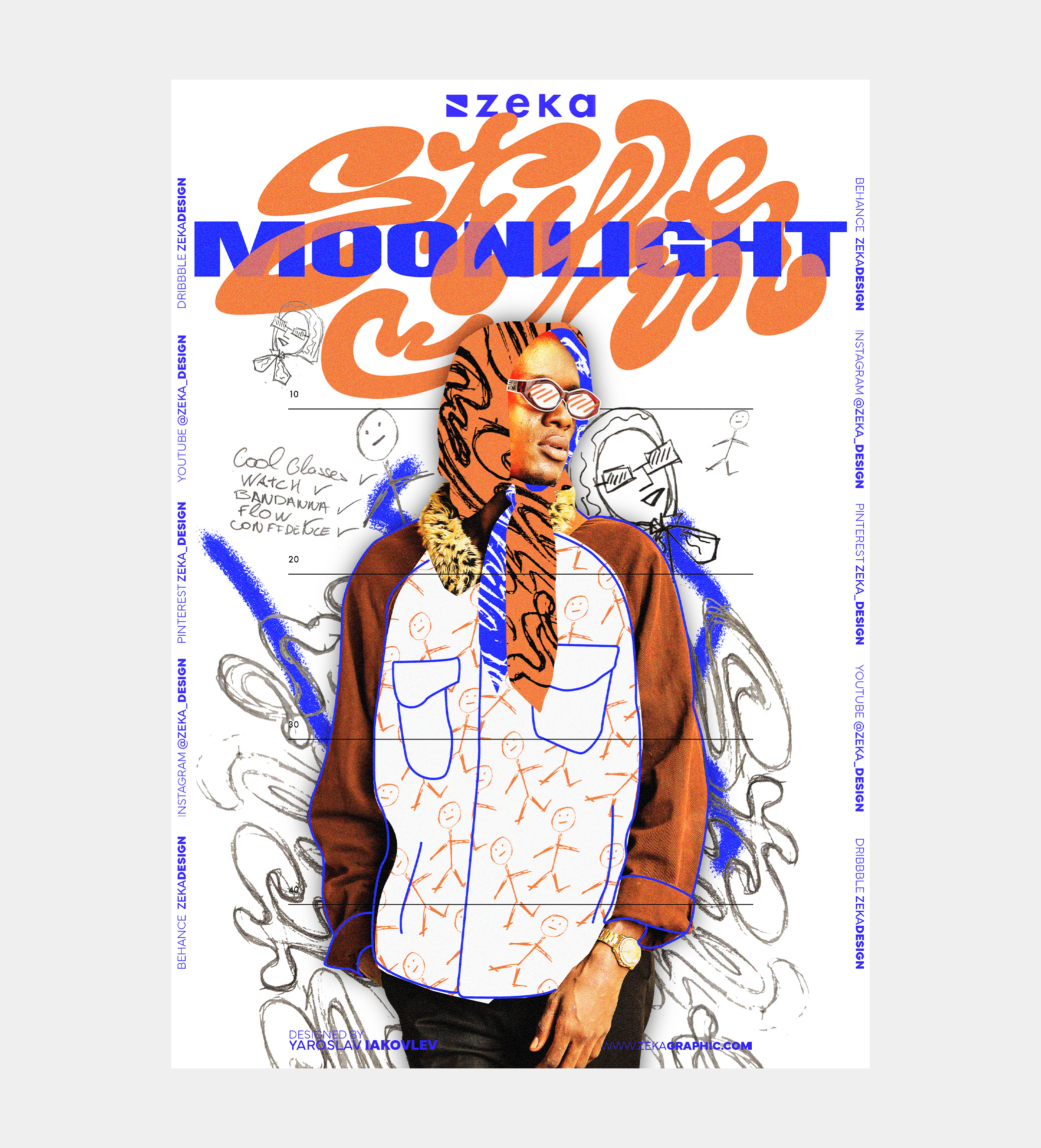 Sketch Poster Design Series by Zeka Design - Zeka Design