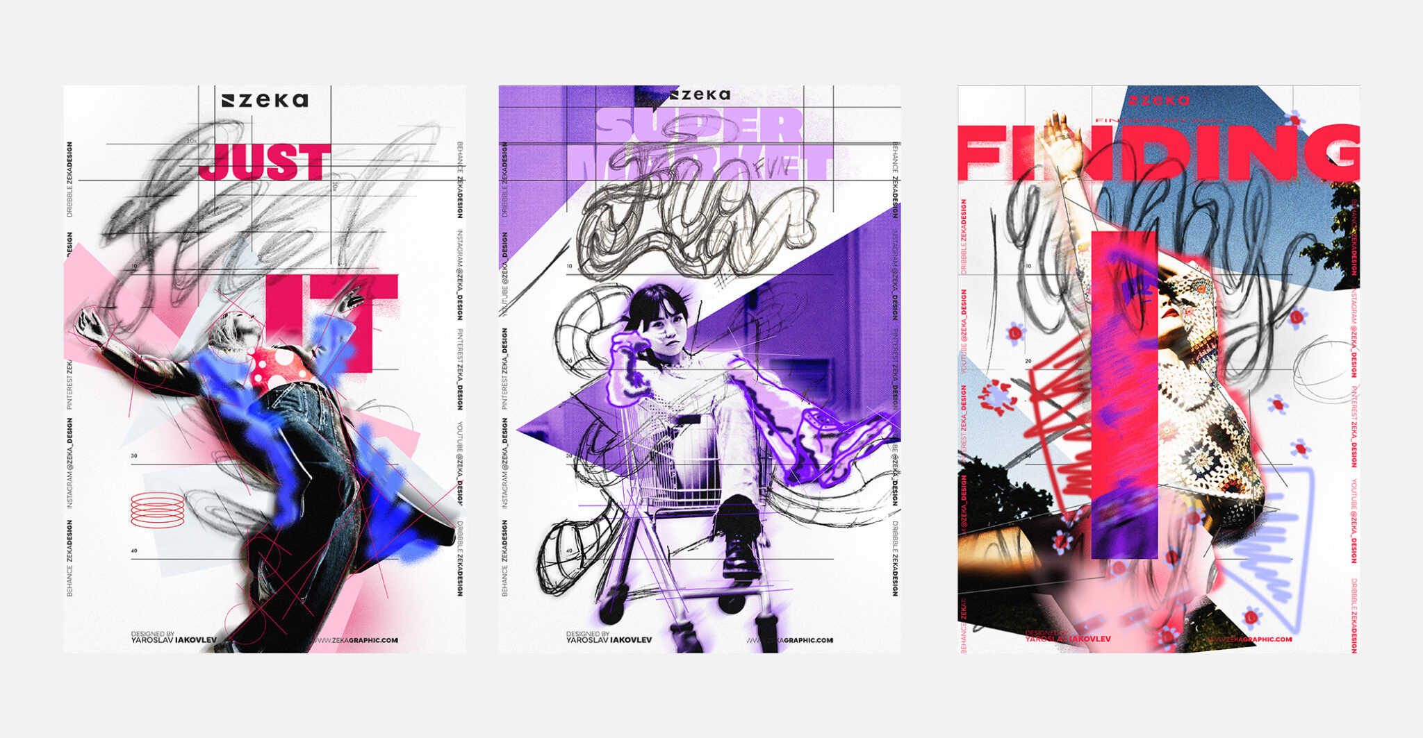 Sketch Poster Design Series by Zeka Design - Zeka Design