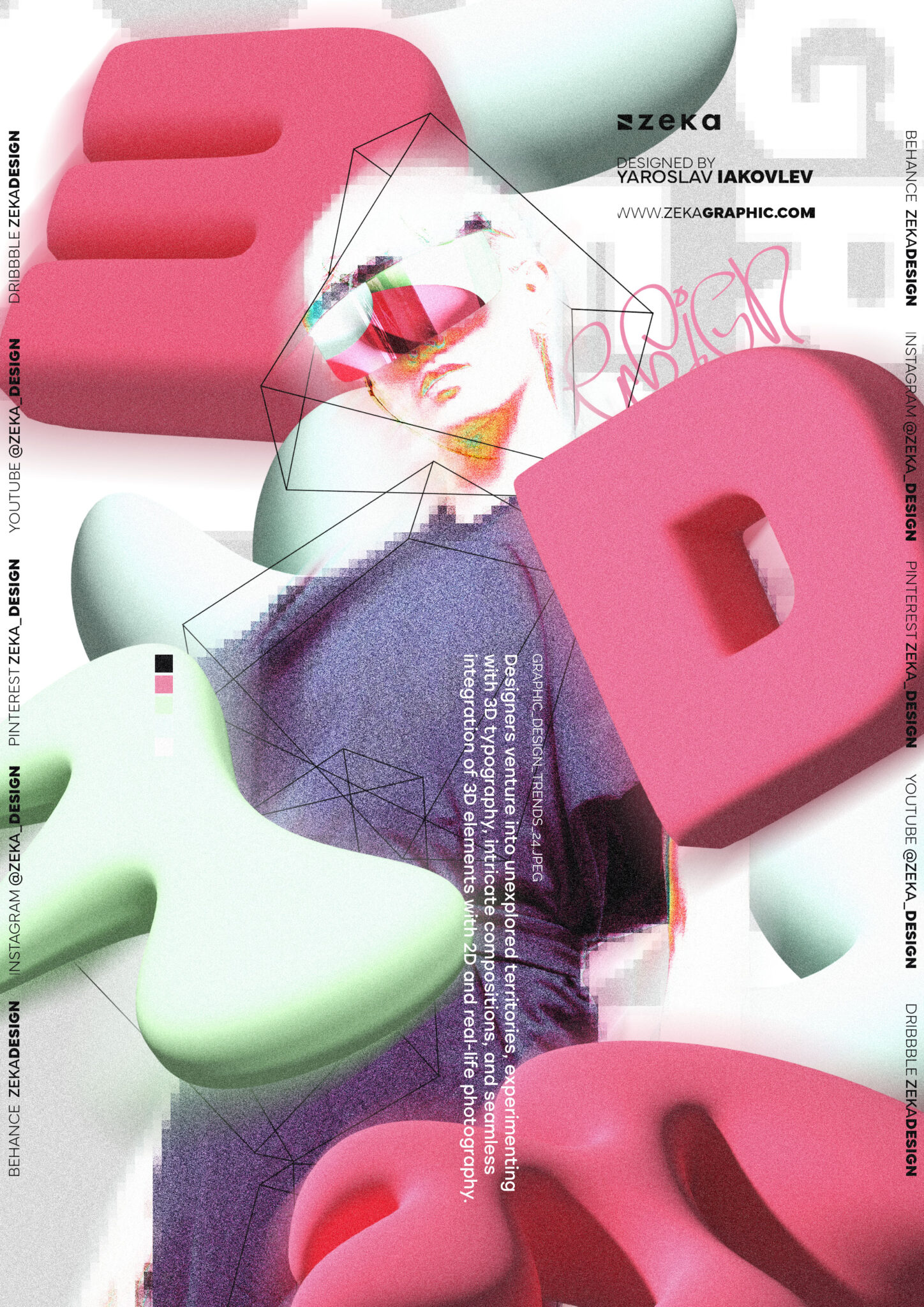 12 Graphic Design Trends 2024 - Zeka Design