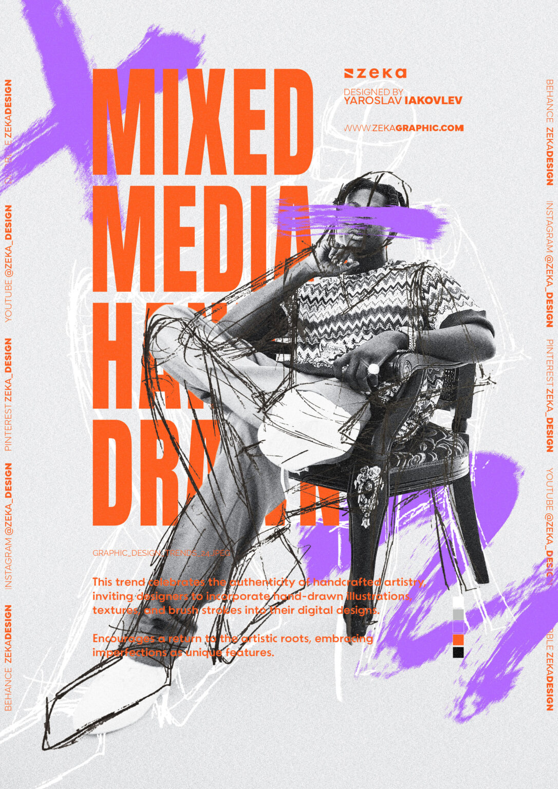 12 Graphic Design Trends 2024 - Zeka Design
